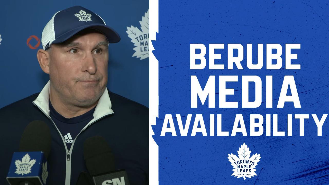 Craig Berube | Pre Game | Toronto Maple Leafs