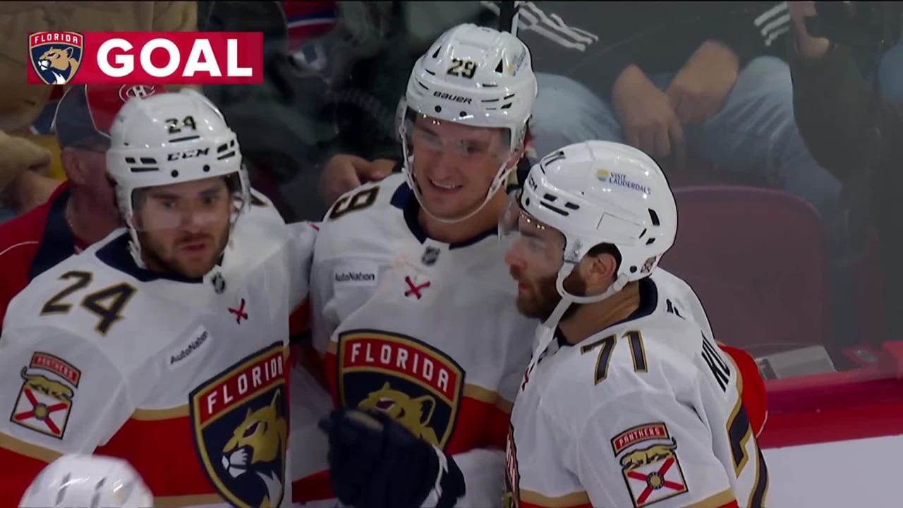 FLA at MTL: Reinhardt shows off stick work | Florida Panthers