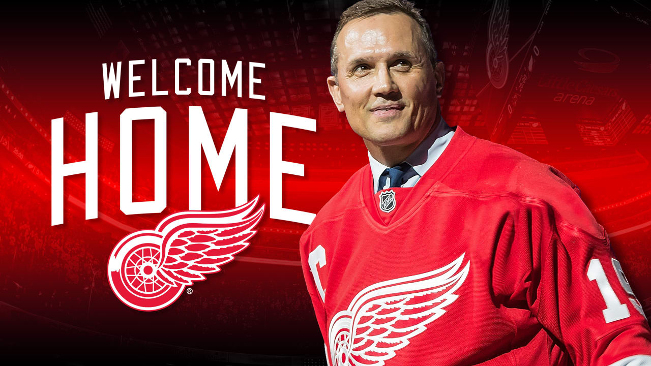 Red Wings name Steve Yzerman Executive Vice President and General ...