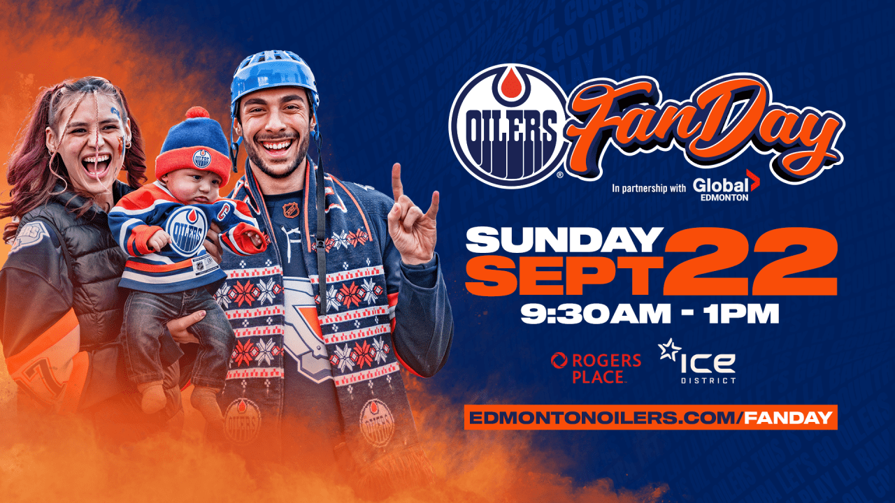 RELEASE: Oilers Fan Day returns to ICE District | Edmonton Oilers