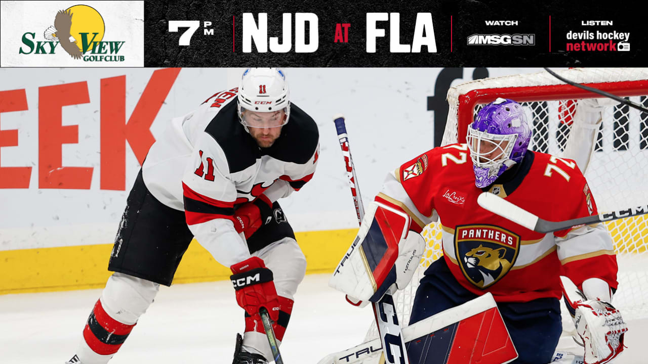 Devils Go Into the Cats' Den | PREVIEW | New Jersey Devils