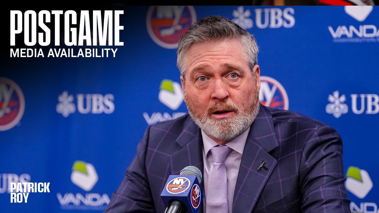 STL 2 at NYI 1: Patrick Roy | New York Islanders