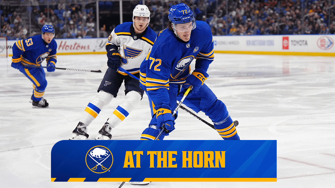 At the Horn | Blues 3 - Sabres 1 | Buffalo Sabres