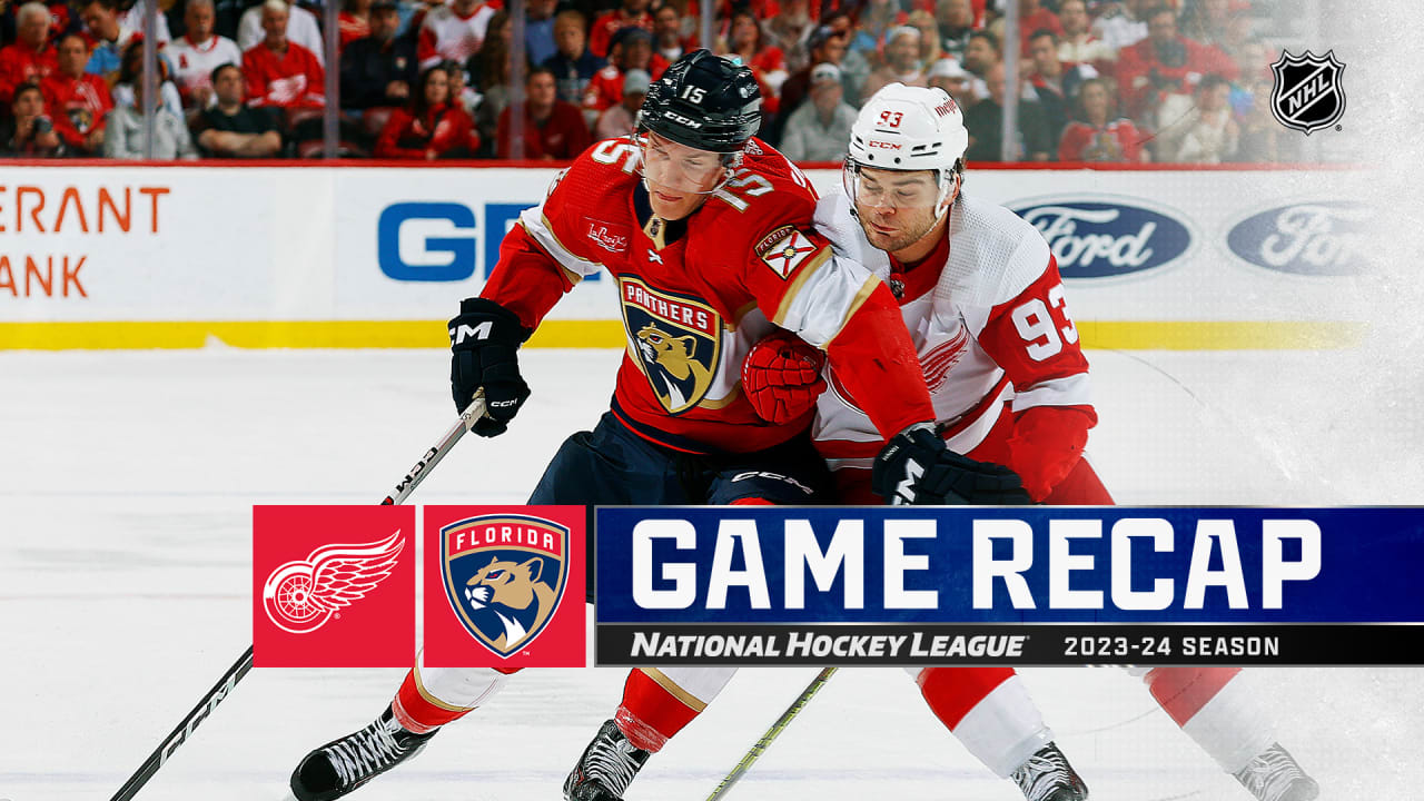 Red Wings edge Panthers in OT, extend point streak to 7 | NHL.com