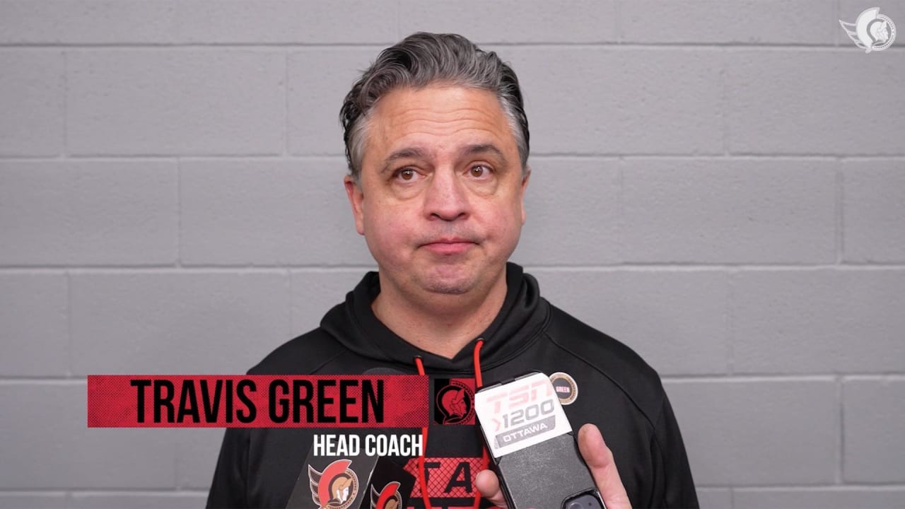 Travis Green Media Availability - Dec. 30 | Ottawa Senators