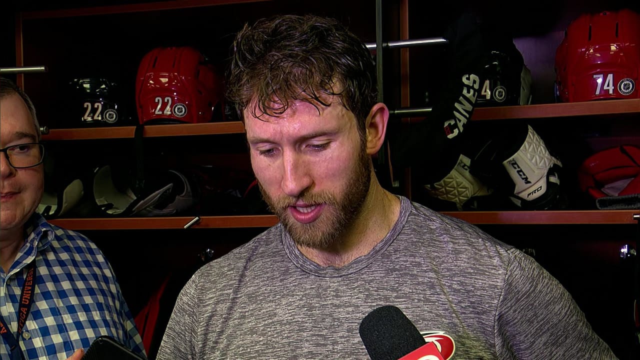 Postgame Quotes: Jaccob Slavin | Carolina Hurricanes
