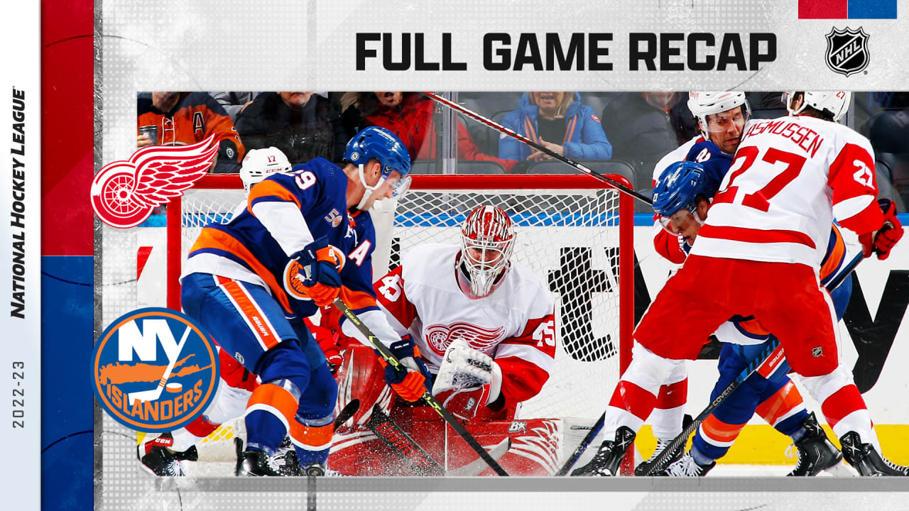 Recap: NYI 2, DET 0 | New York Islanders