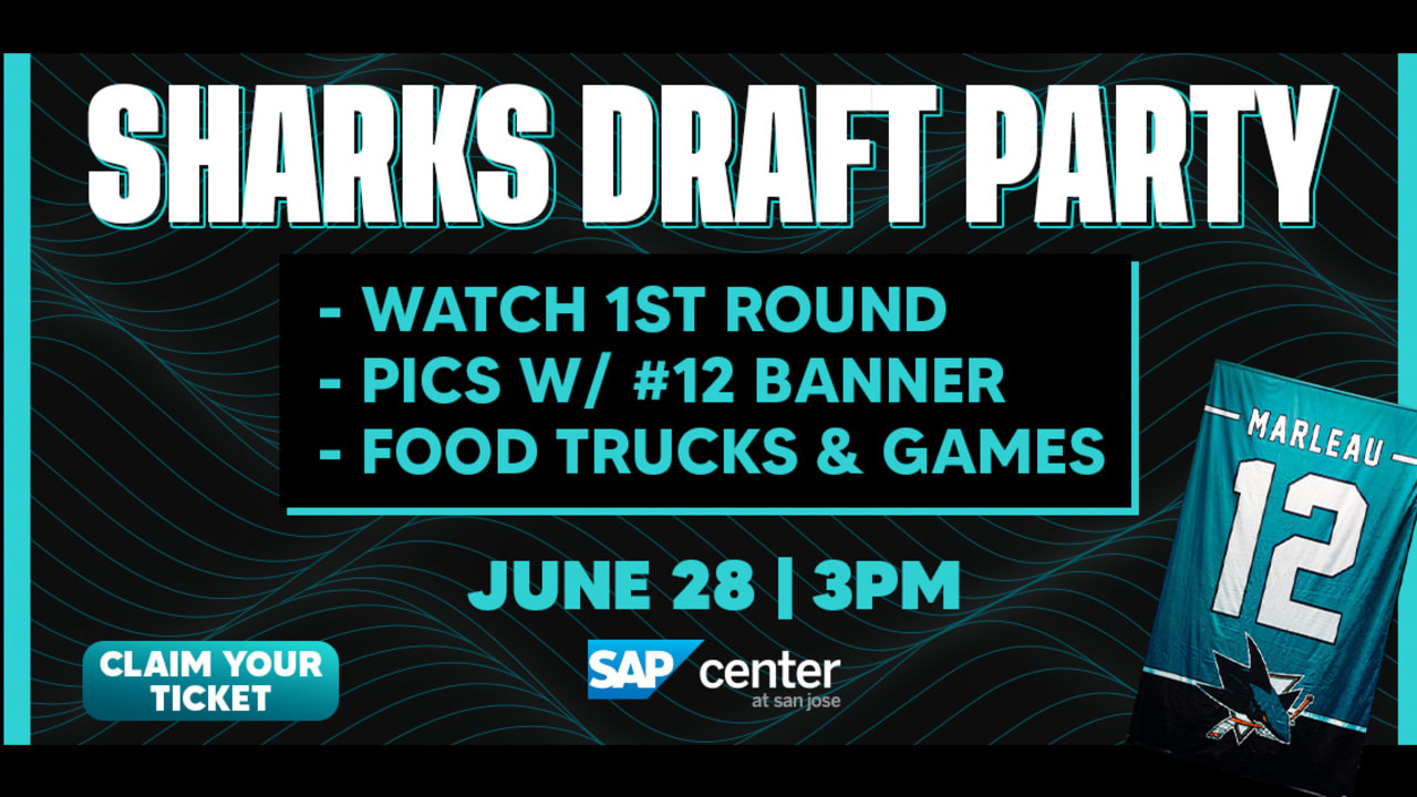 Sharks to Host 2023 NHL Draft Party at SAP Center | San Jose Sharks
