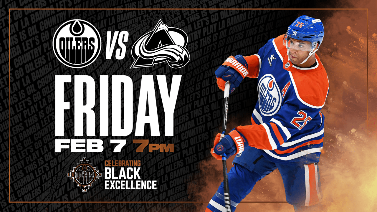RELEASE: Oilers to celebrate Black Excellence this Friday | Edmonton Oilers