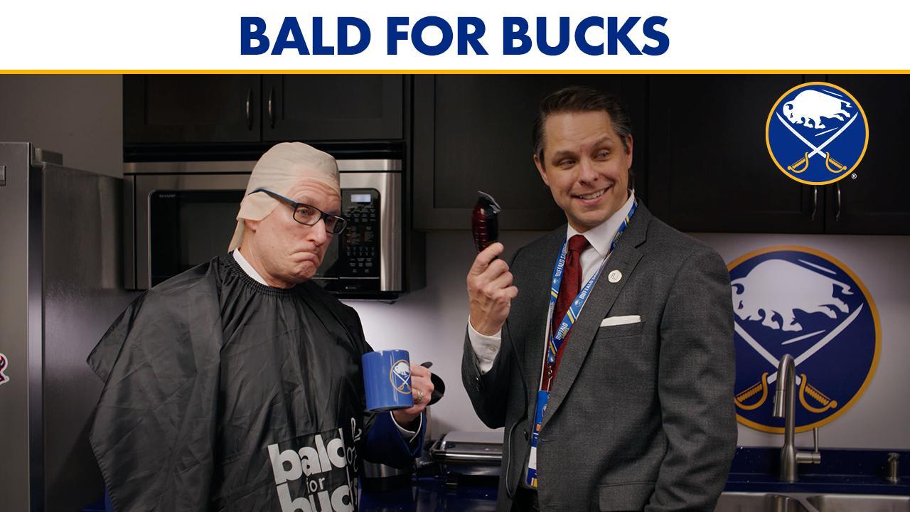 Bald For Bucks | Buffalo Sabres