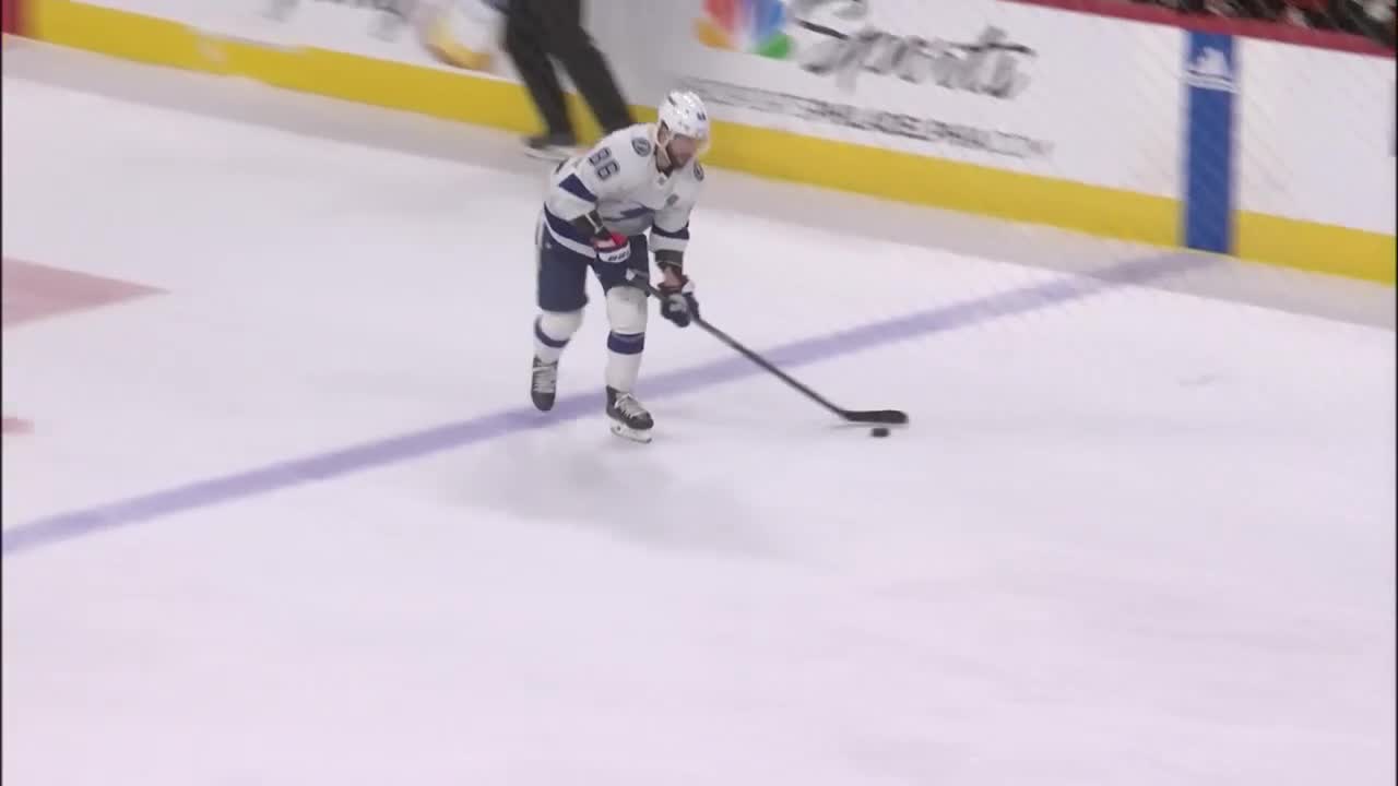 Kucherov scores on empty net for hat trick | NHL.com