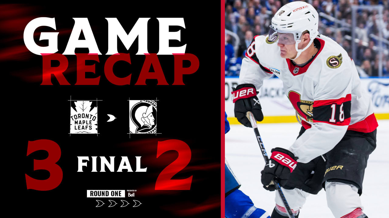 Senators Fall in Overtime in Game Two | Ottawa Senators