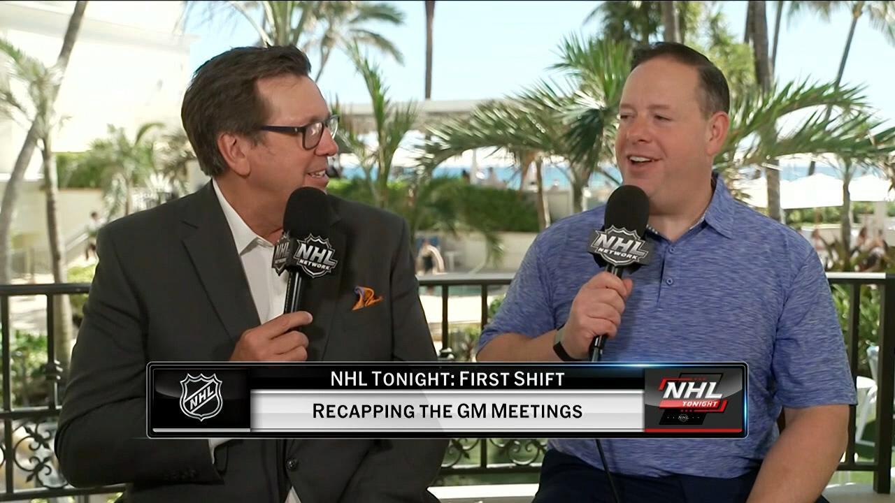 Recapping the GM Meetings on NHL Tonight: First Shift | NHL.com