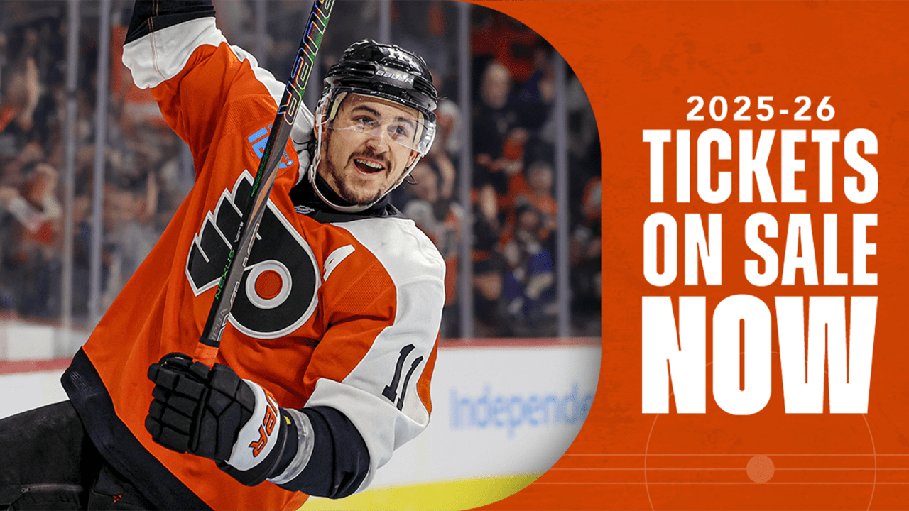 Flyers 2025-26 Single Game Tickets On Sale Now | Philadelphia Flyers