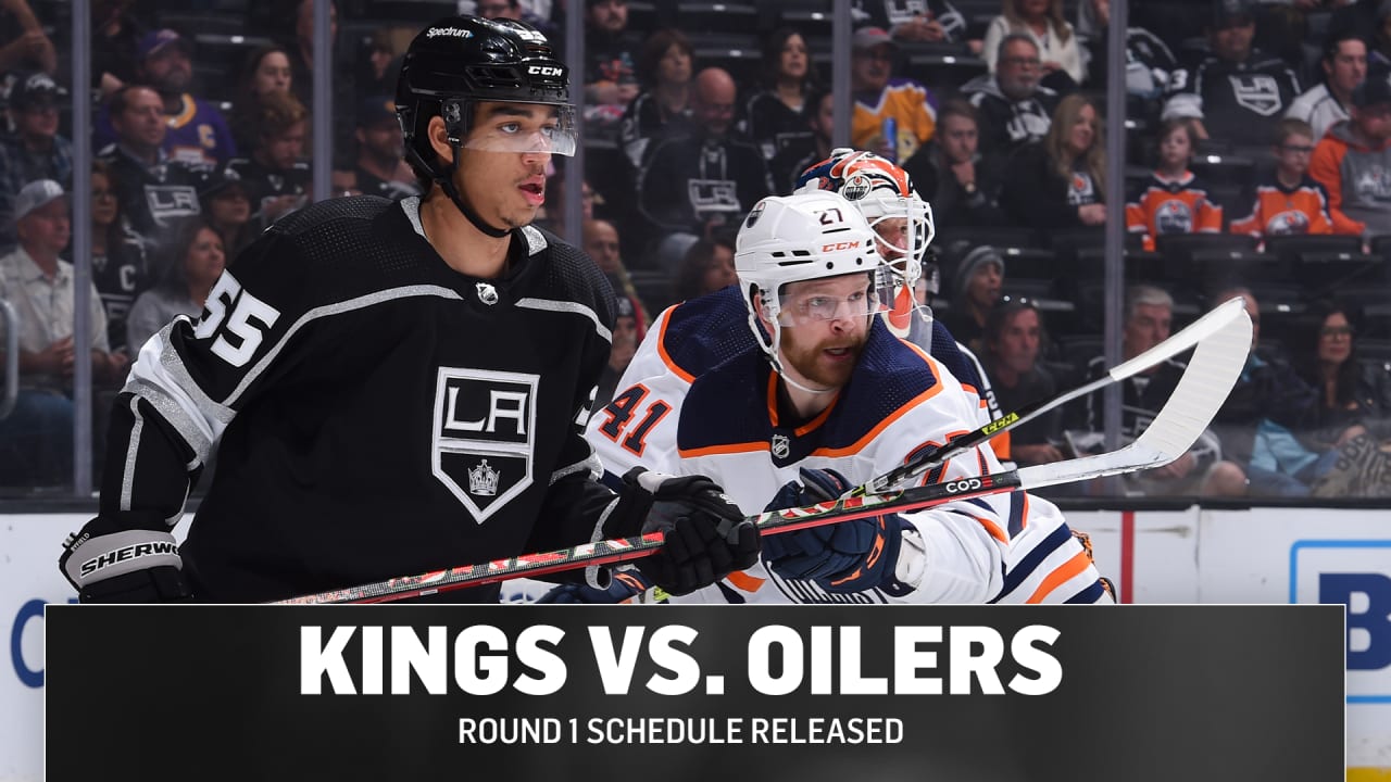 LA Kings Begin First Round Playoff Series vs. Oilers On Monday ...