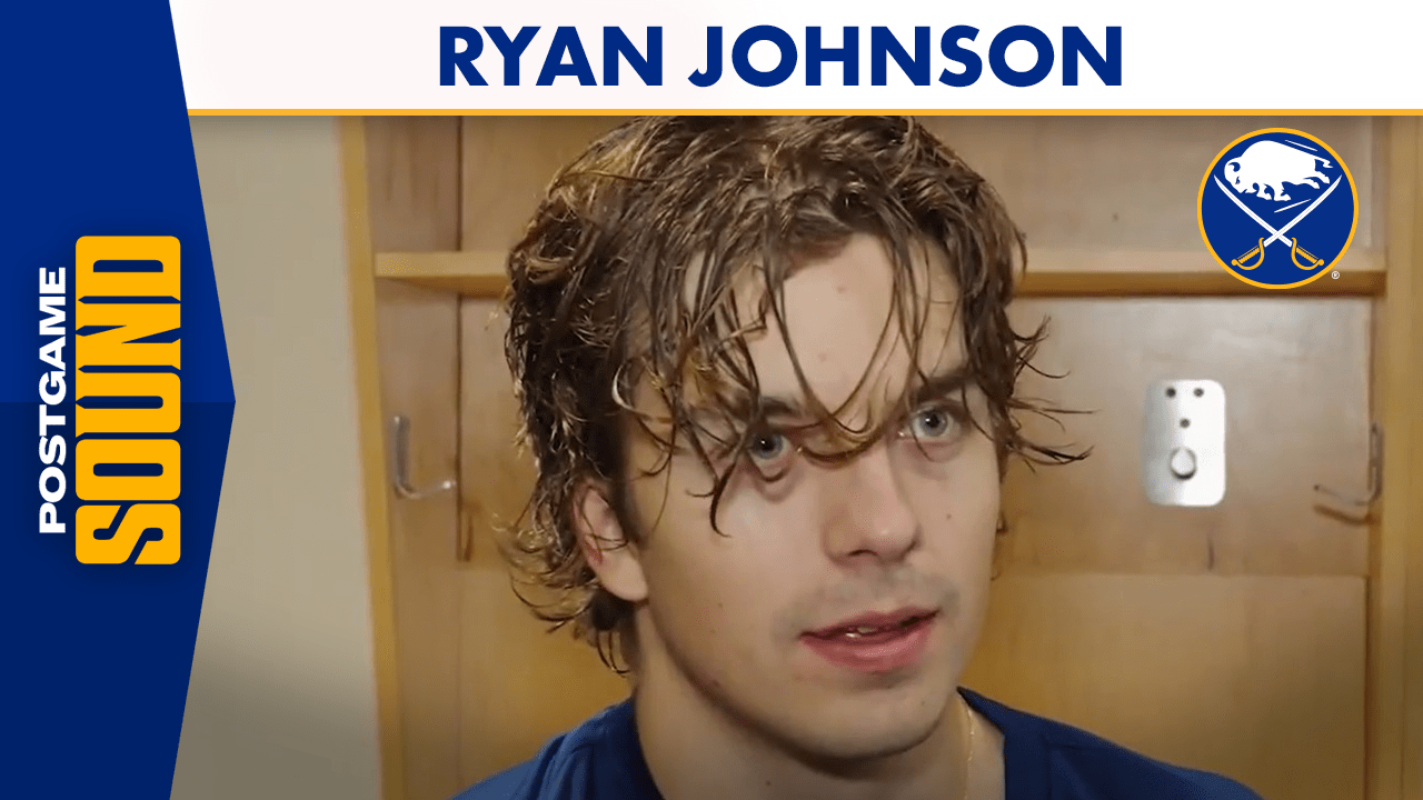 Ryan Johnson Postgame at TOR | Buffalo Sabres