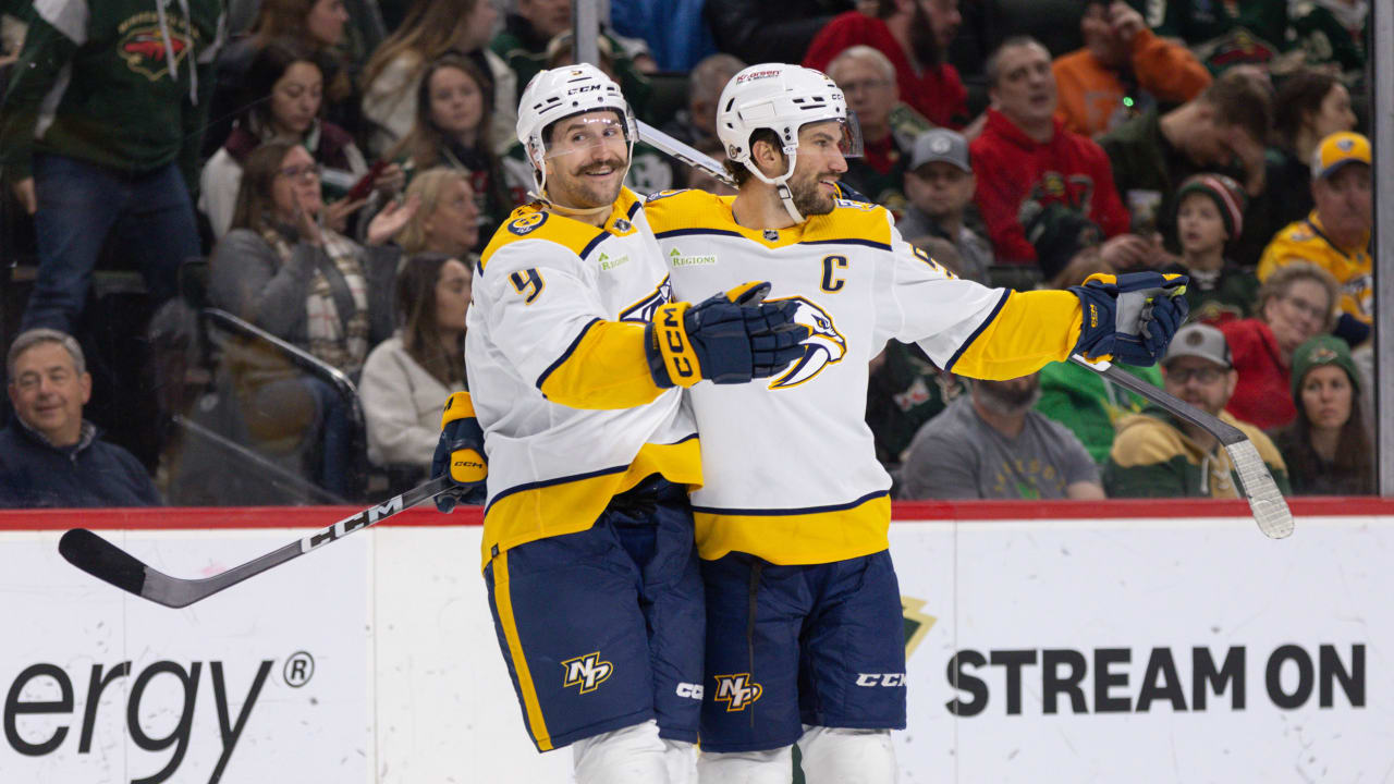 Josi und die Predators zeigen in Minnesota Moral | NHL.com/de