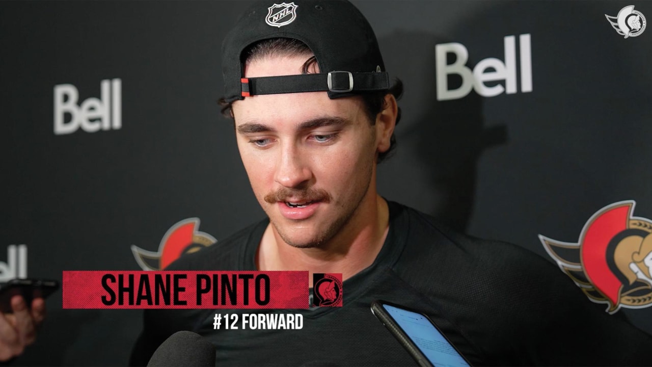 Shane Pinto pregame availability vs TOR | Ottawa Senators