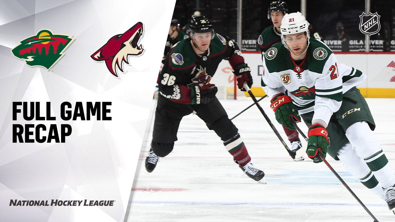 Recap: MIN 4, ARI 1 | Minnesota Wild