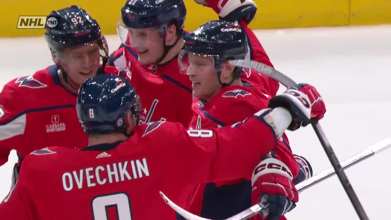 NJD@WSH: Carlson scores goal against Nicolas Daws | Washington Capitals