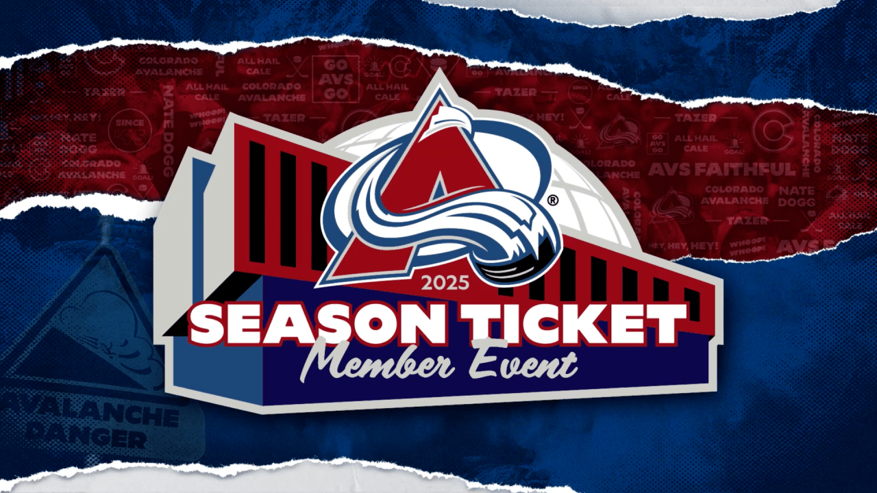 Avs 2024-25 Season Ticket Member Party | Colorado Avalanche