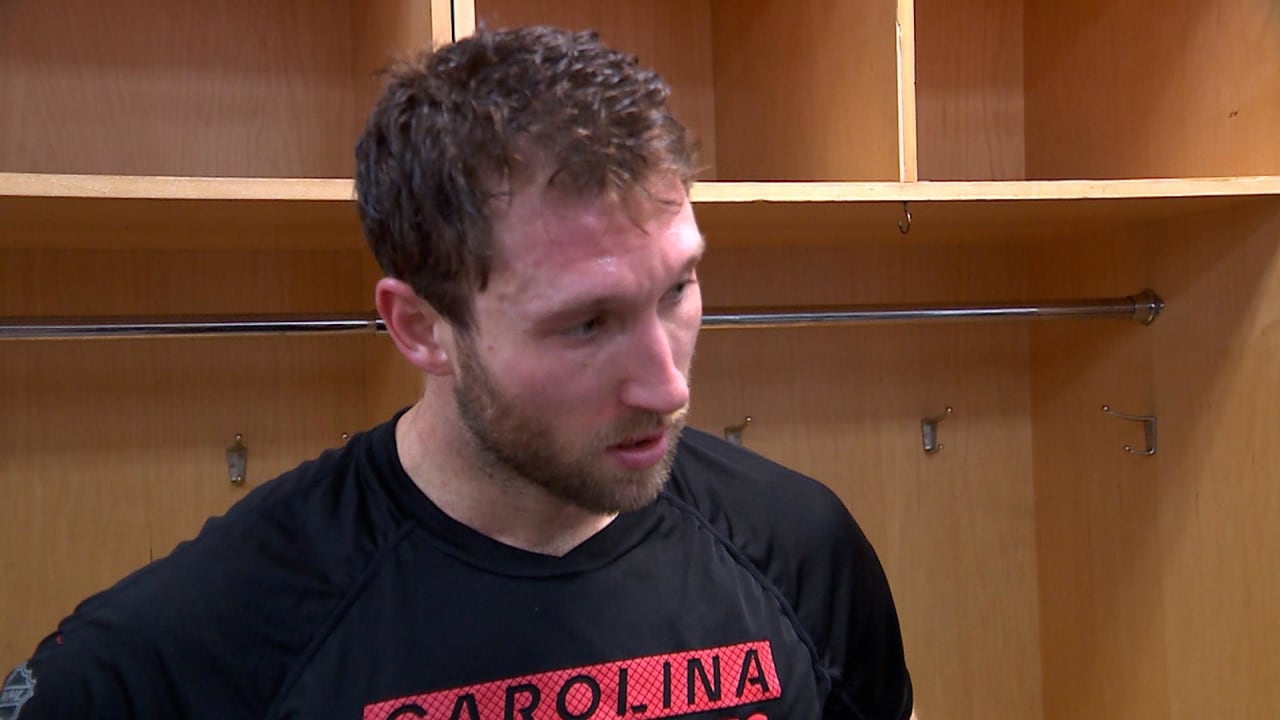 Postgame Quotes: Jaccob Slavin | Carolina Hurricanes