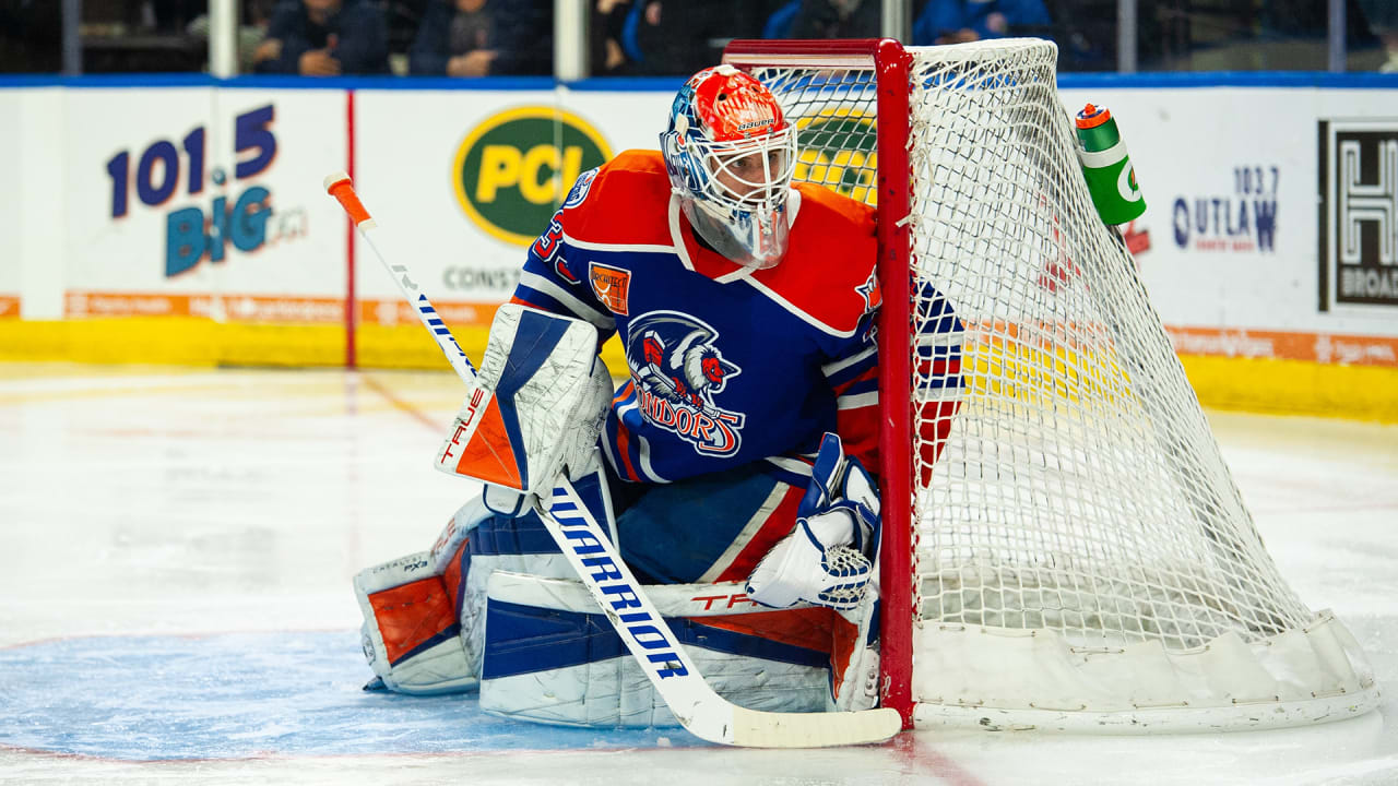 RELEASE: Oilers sign Olivier Rodrigue to one-year extension | Edmonton ...