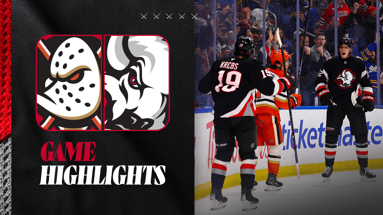 Highlights - BUF vs. ANA | Buffalo Sabres