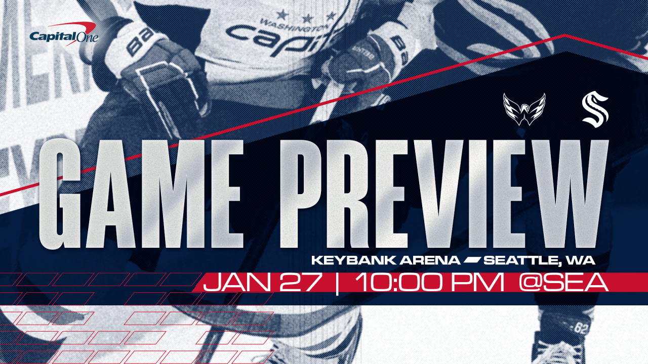 Caps' Trip Continues Tuesday in Seattle | Washington Capitals