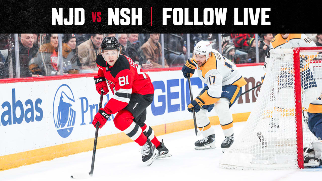 LIVE UPDATES: Predators 1, Devils 0 | New Jersey Devils
