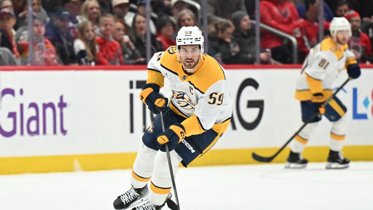 Despite Loss in Washington, Preds Feeling Good About Their Game as ...
