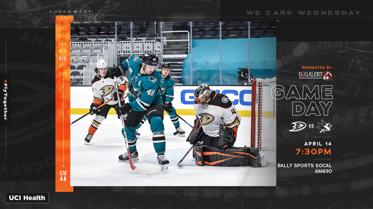 Ducks Look to Jump the Sharks One More Time | Anaheim Ducks