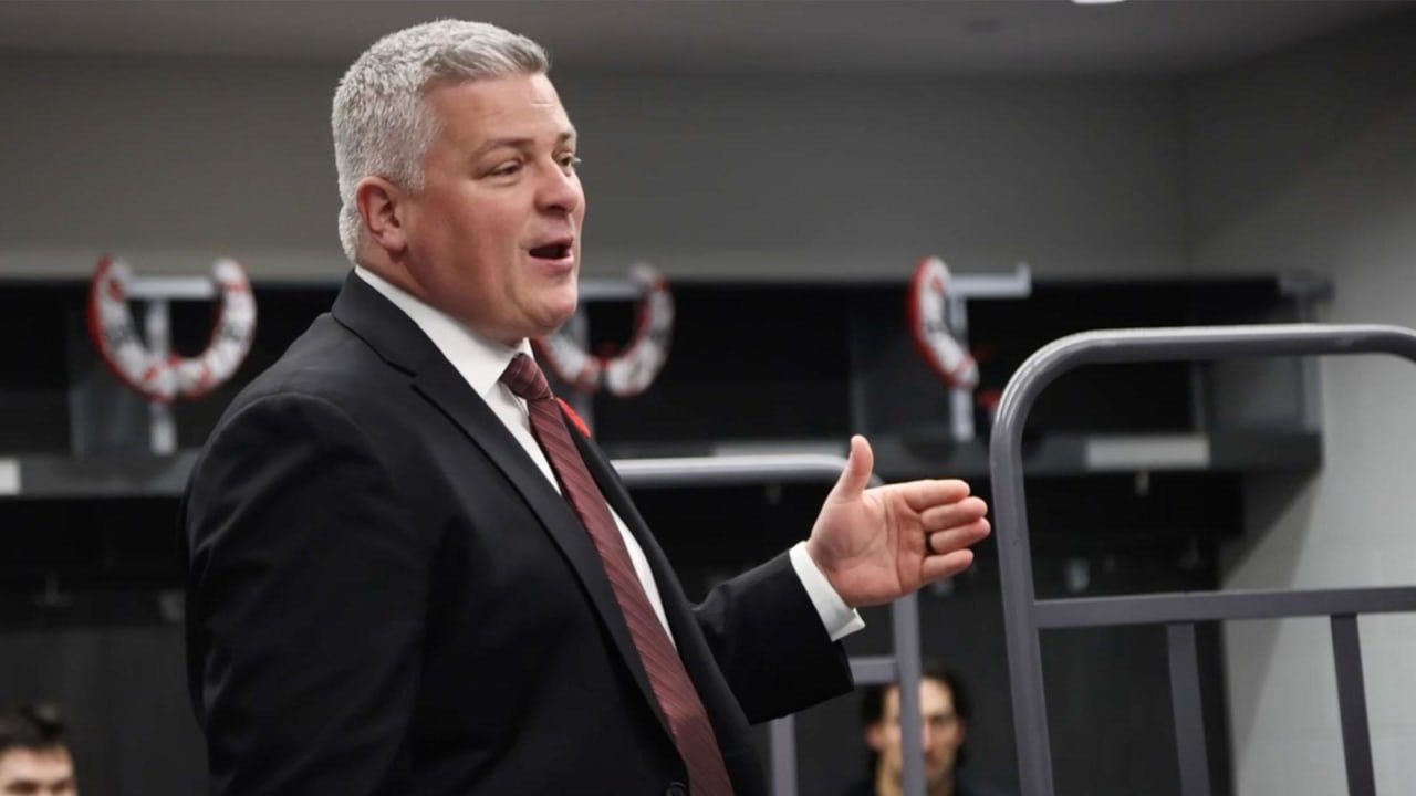 Keefe Victory Speech on Long Island | BTS | New Jersey Devils