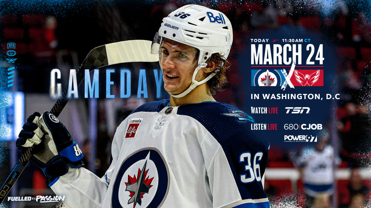 GAMEDAY: Jets at Capitals | Winnipeg Jets