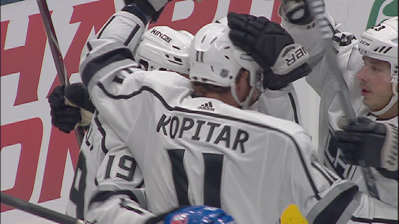 Kopitar tips home Iafallo's feed | Los Angeles Kings