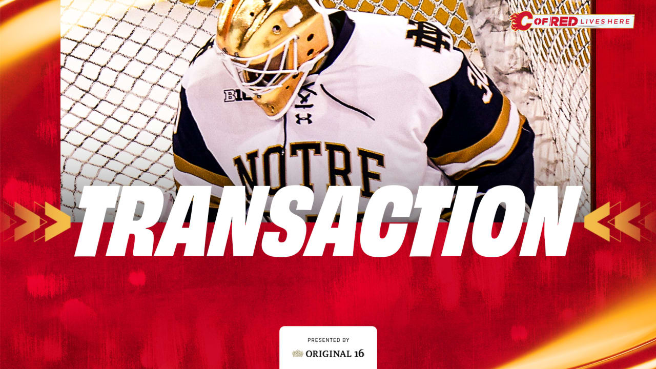 Flames Sign Owen Say | Calgary Flames