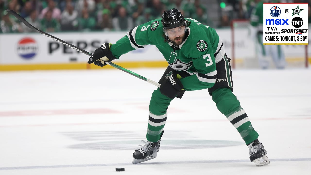 Tanev in lineup for Stars against Oilers in Game 5 of Western Final ...