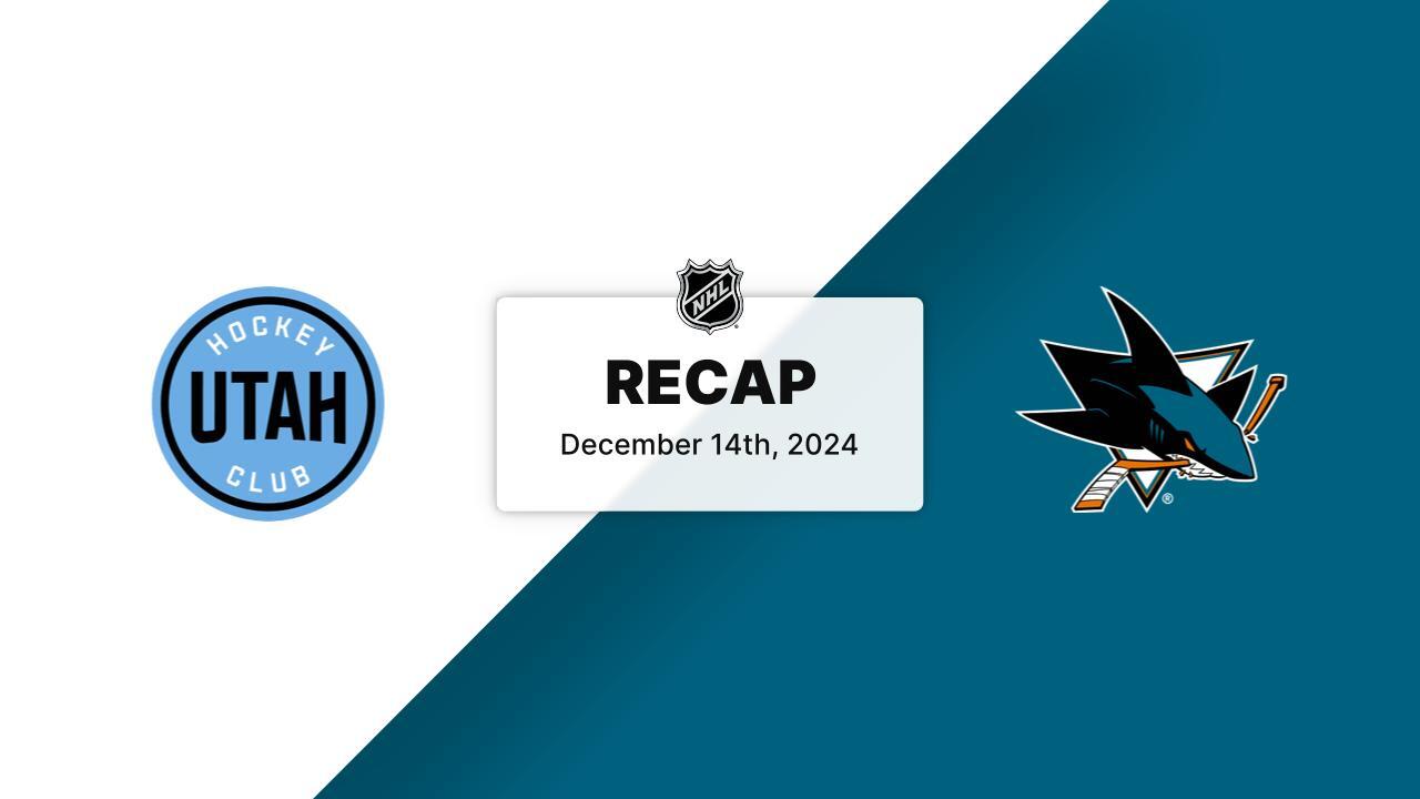 UTA at SJS | Recap | San Jose Sharks