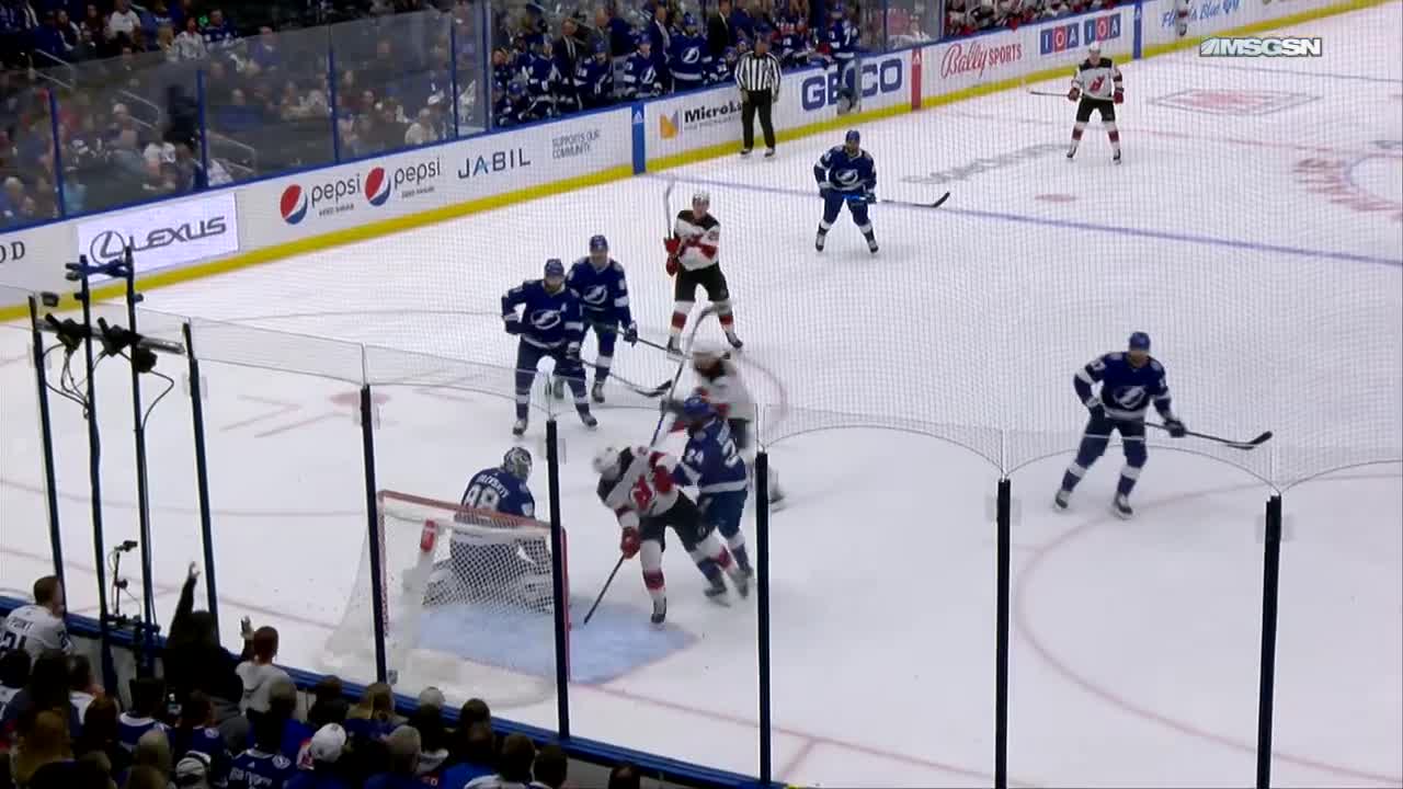 Foote scores goal | New Jersey Devils