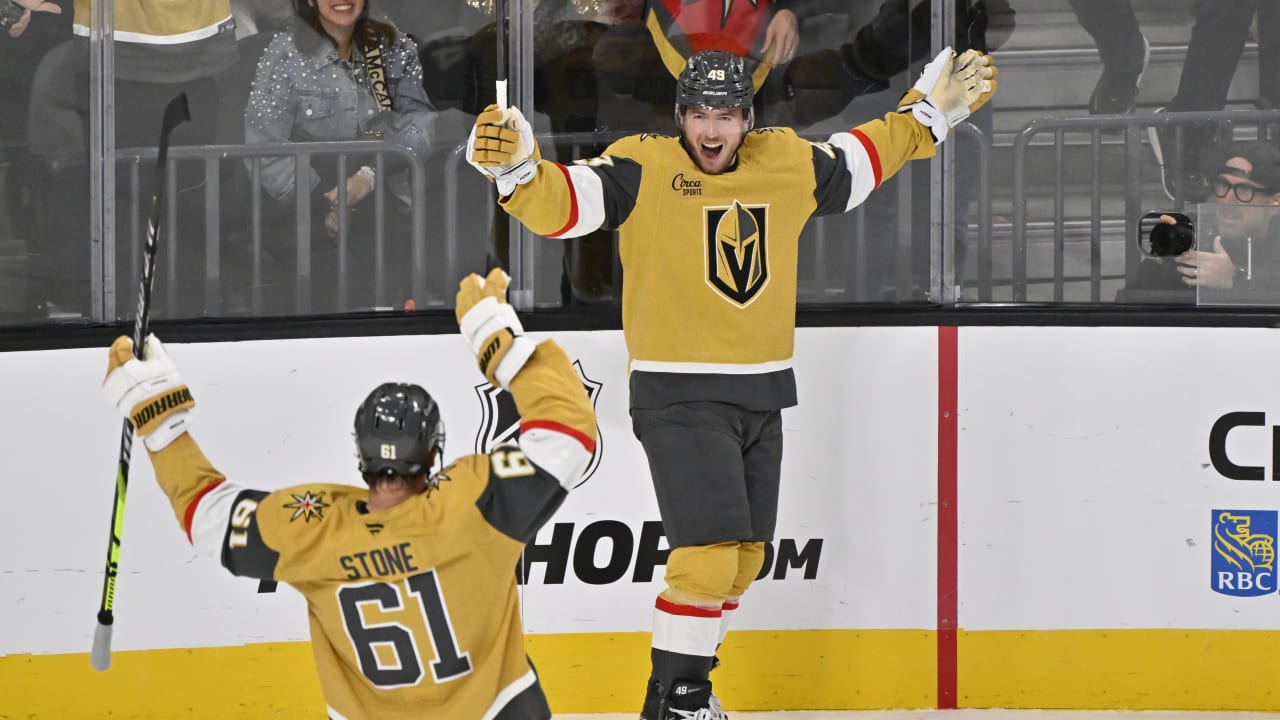 Barbashev's Four-Point Game Leads Golden Knights to 8-4 Win on Opening ...