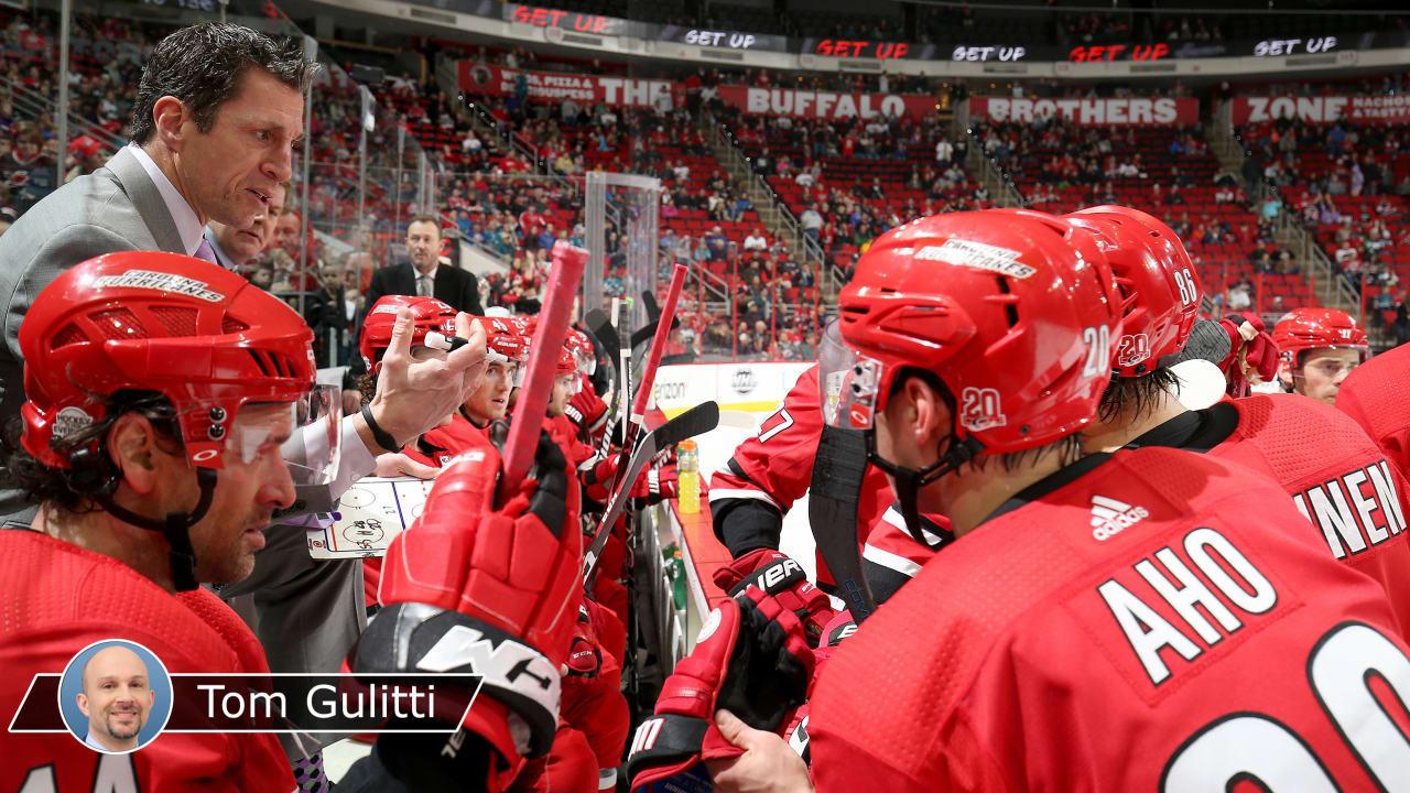 Brind'Amour enjoying day-to-day challenge as Hurricanes coach | NHL.com