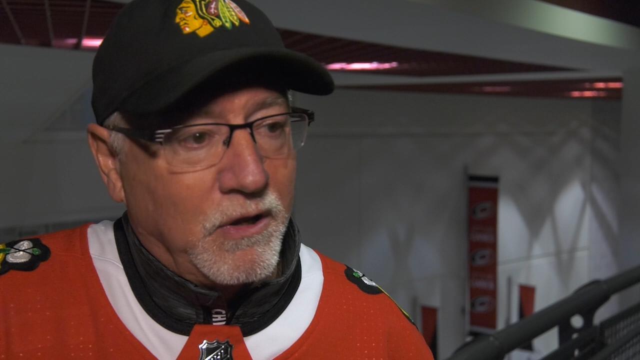 Ken Ward on Cam in CAR | Chicago Blackhawks