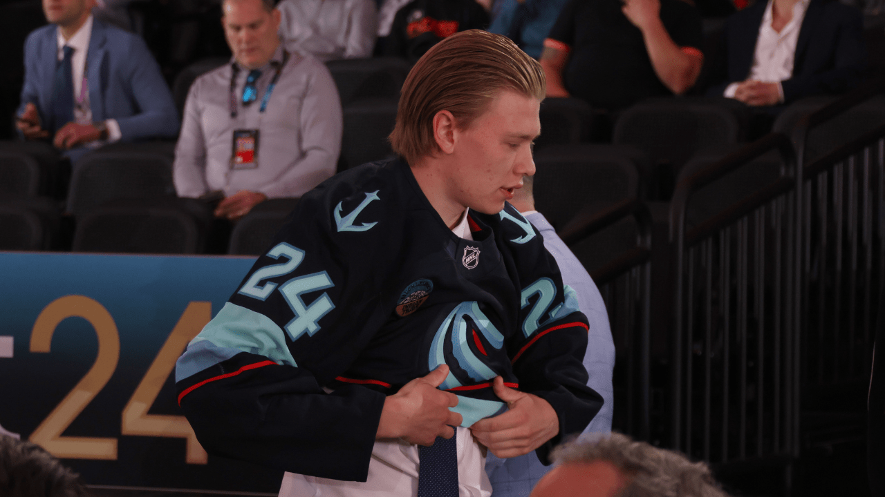 40th Overall: Julius Miettinen | Seattle Kraken