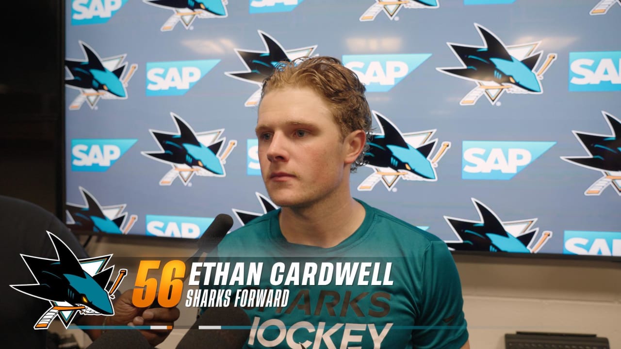Postgame vs VGK (9/26): Ethan Cardwell | San Jose Sharks