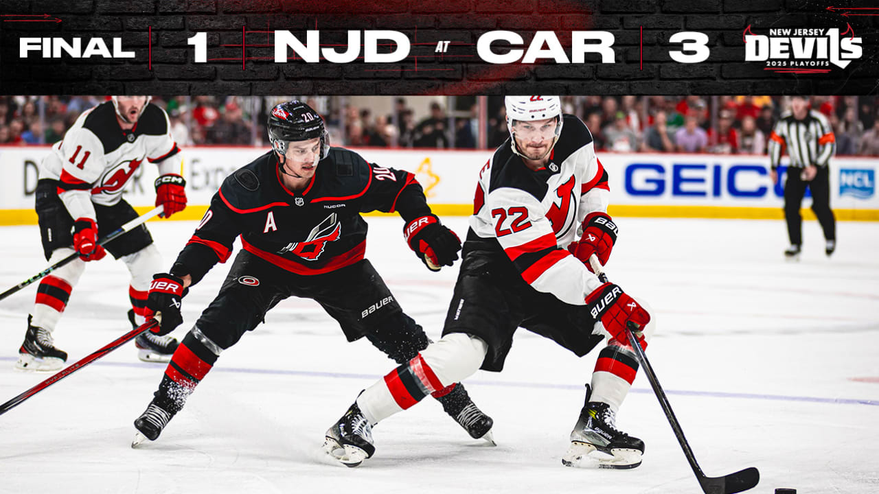 Devils at Hurricanes Game Story April 22, 2025 | New Jersey Devils