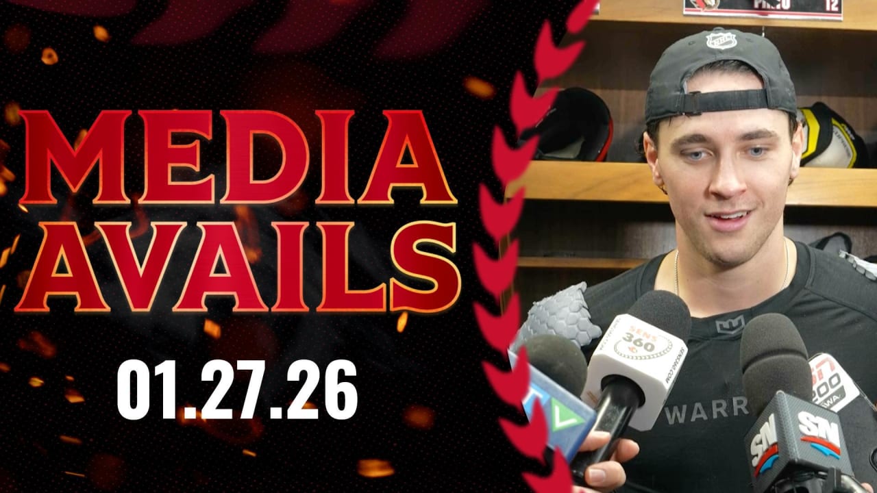 Shane Pinto Media Availability | Ottawa Senators