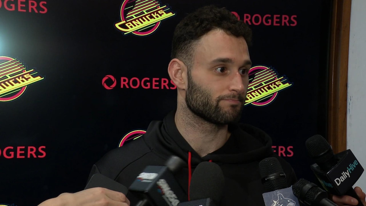 POSTGAME | Sasson vs. Islanders | Vancouver Canucks