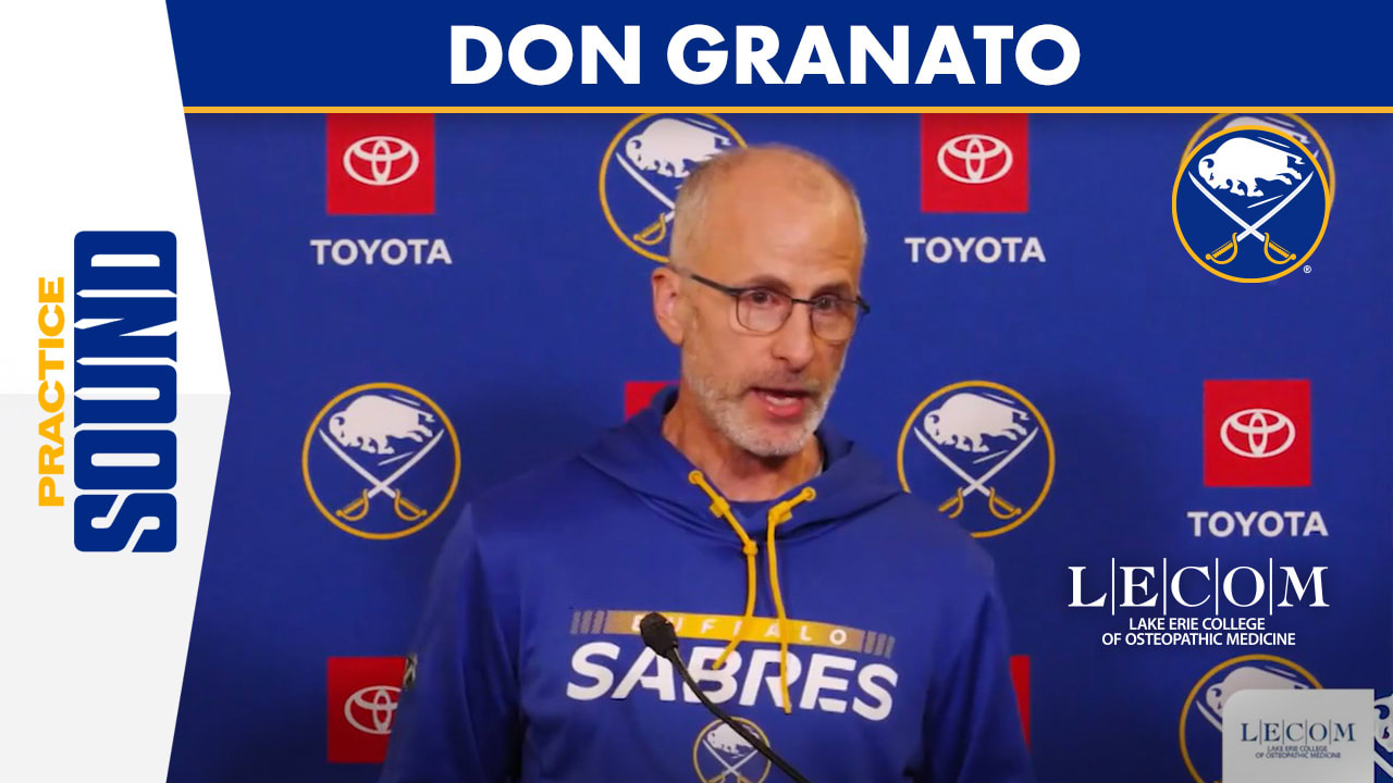 Don Granato After Practice | Buffalo Sabres
