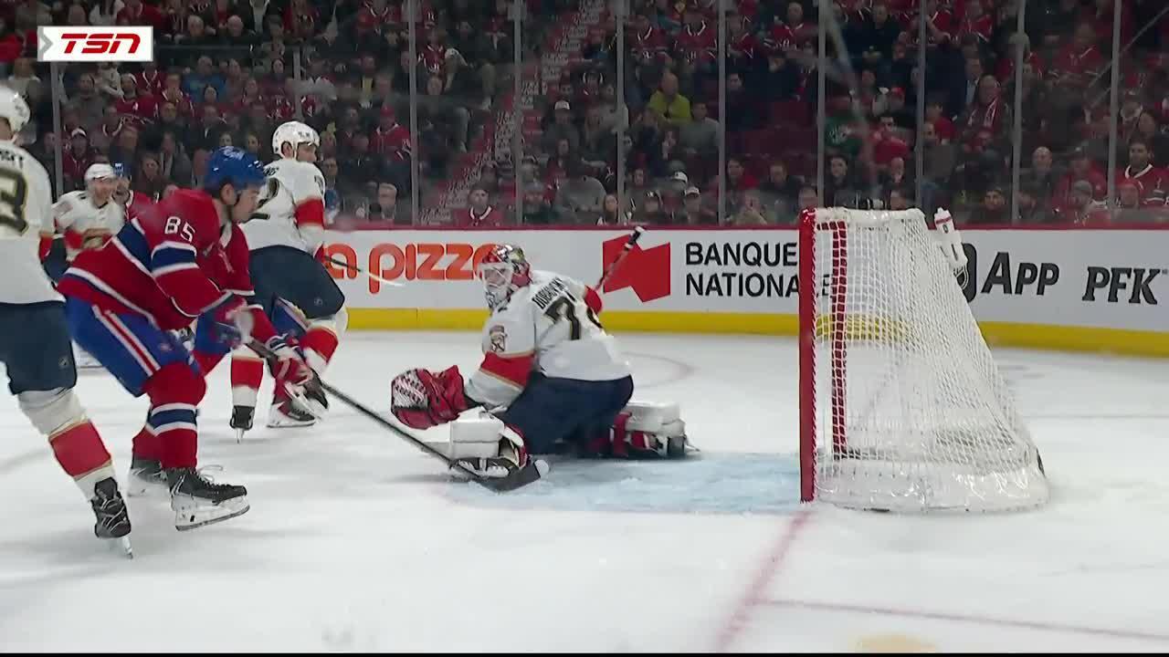 FLA@MTL: Texier scores goal against Sergei Bobrovsky | NHL.com
