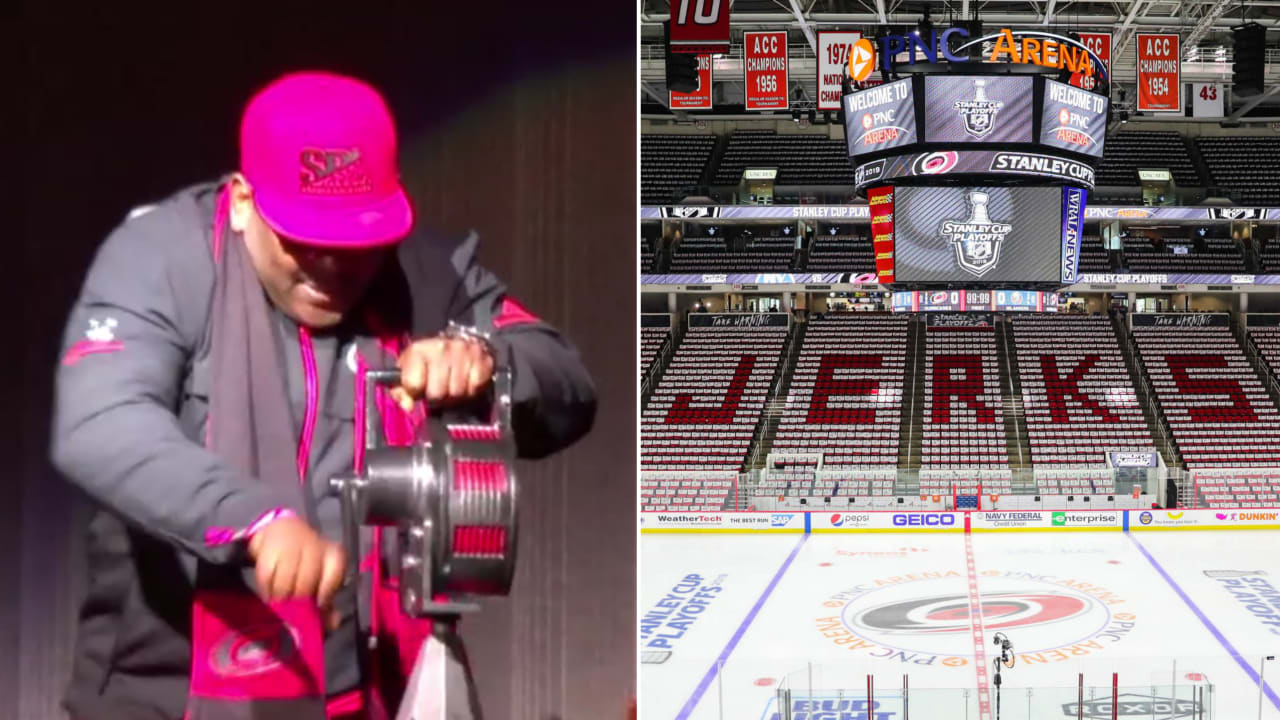 Pablo, 'Jerks' swag, Hamilton the Pig welcome Hurricanes home for Game ...